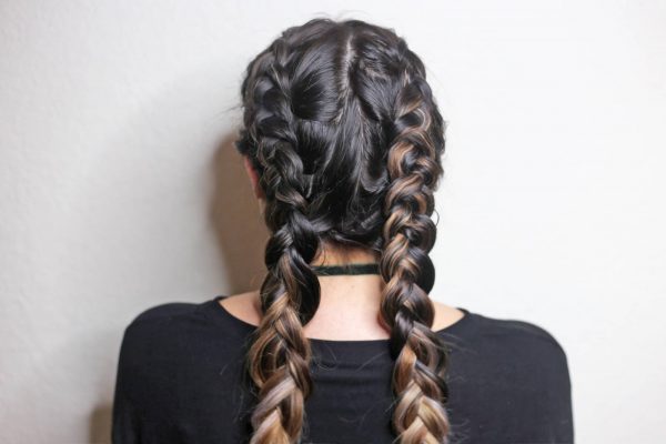 Double Dutch Braids for Beginners | Beauty Tutorial | Mash Elle