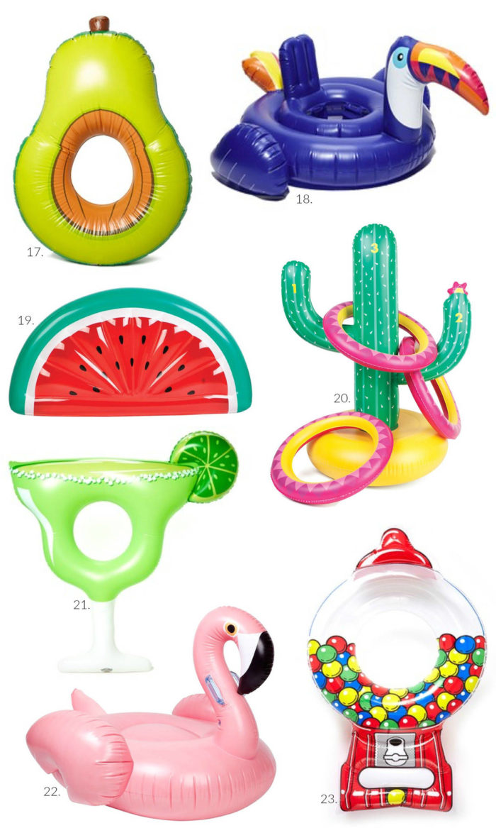 Fun Pool Floats for Spring Break | Gifts | Mash Elle