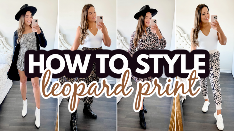 How To Style Leopard Print For Fall - Mash Elle